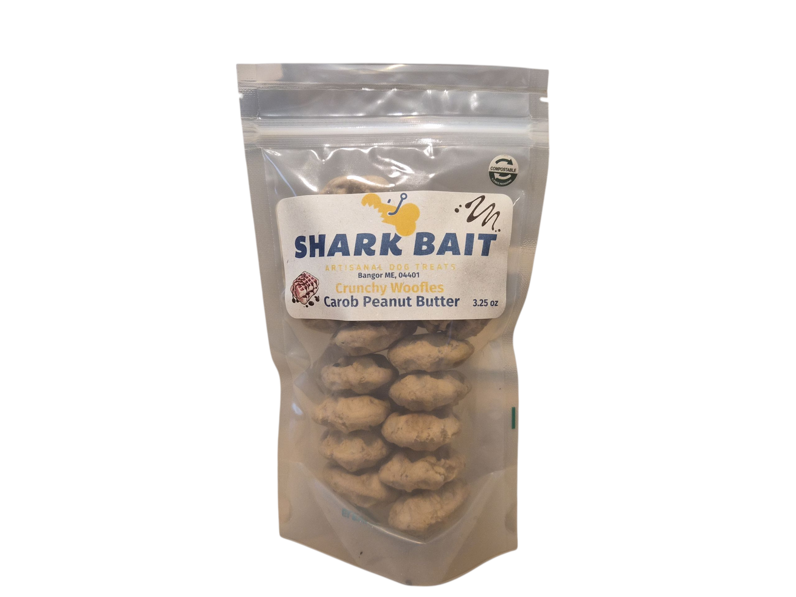Woofles Crunchy Dog Treats (3 Flavors) - 3.25oz – Two Salty Dogs Pet ...